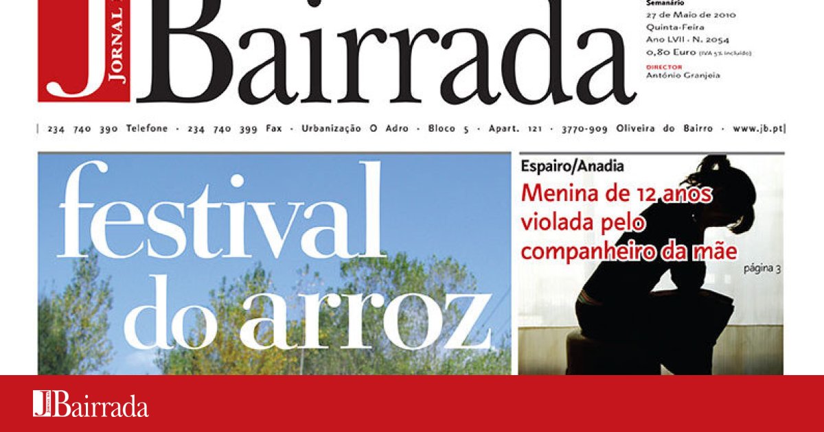Edição Digital n.º 2054 de 27 de maio de 2010 - Jornal da Bairrada